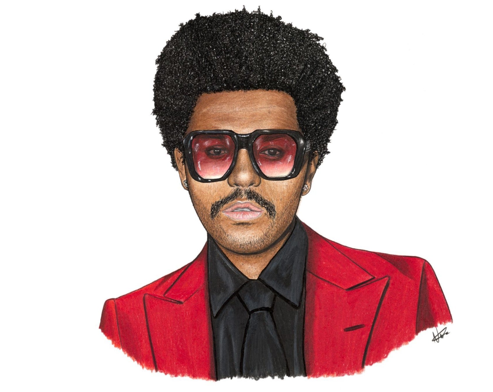The Weeknd The Artwork Of Nathan Mccarron