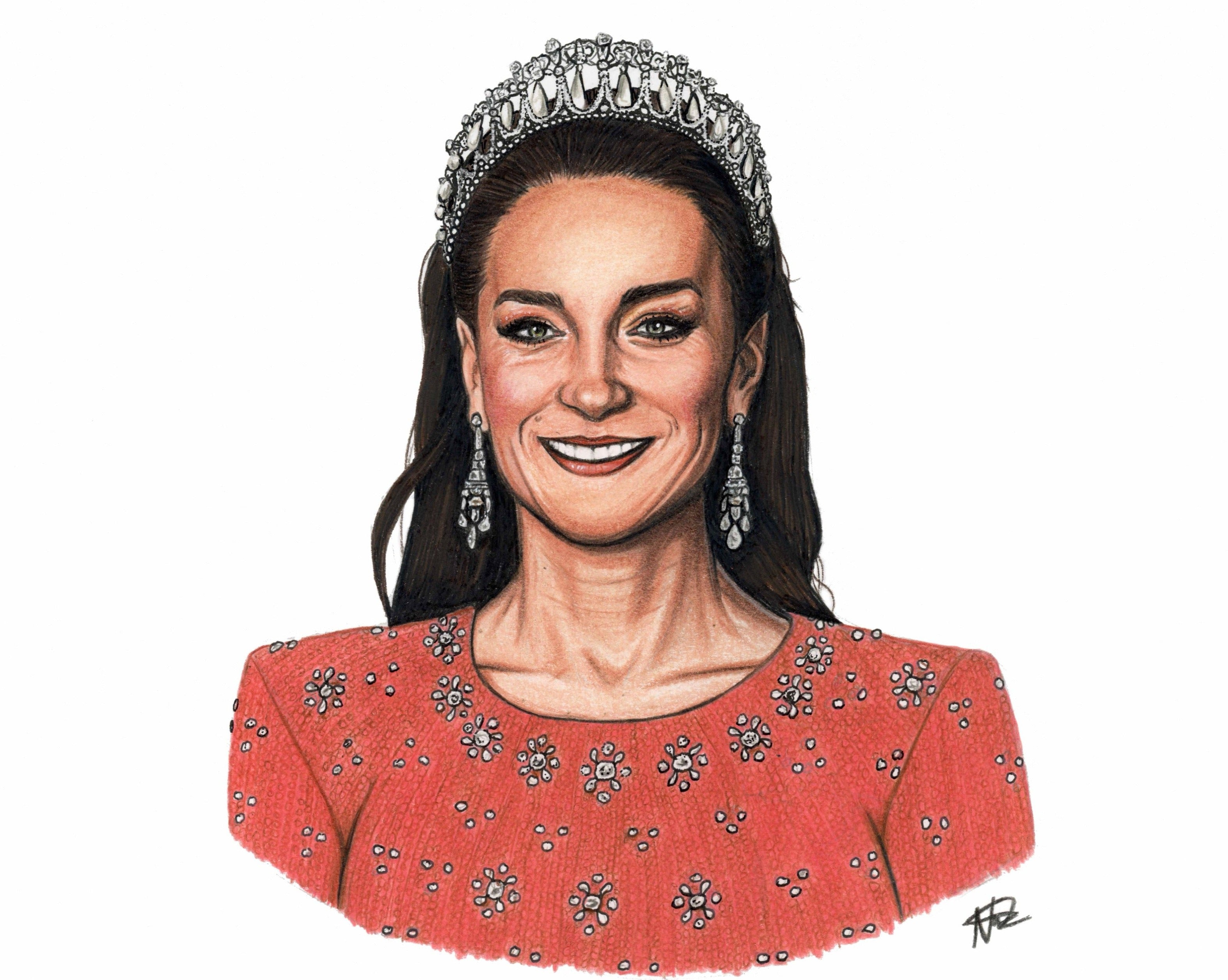 Catherine, Princess of Wales – The Artwork of Nathan McCarron