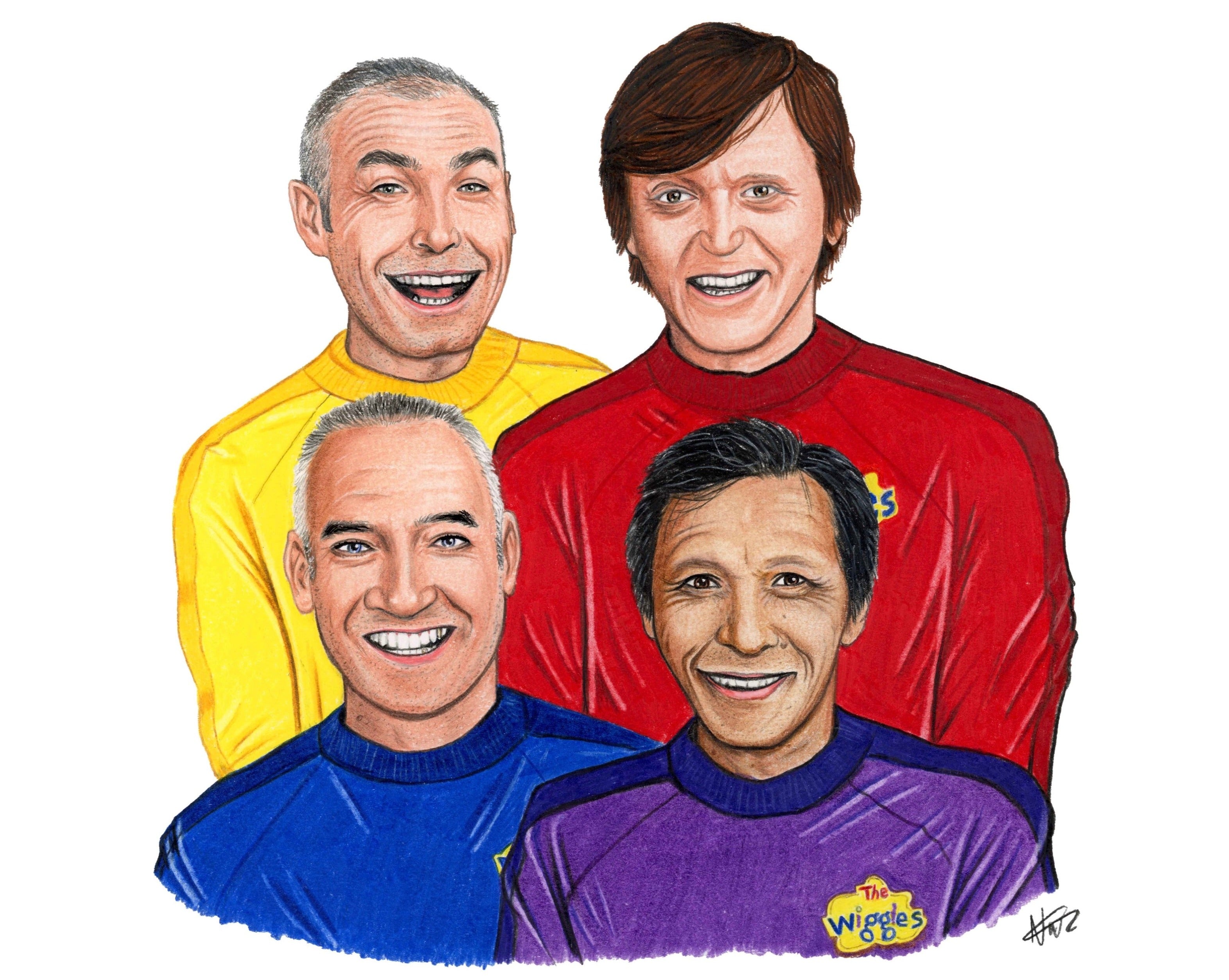 The Wiggles – The Artwork of Nathan McCarron
