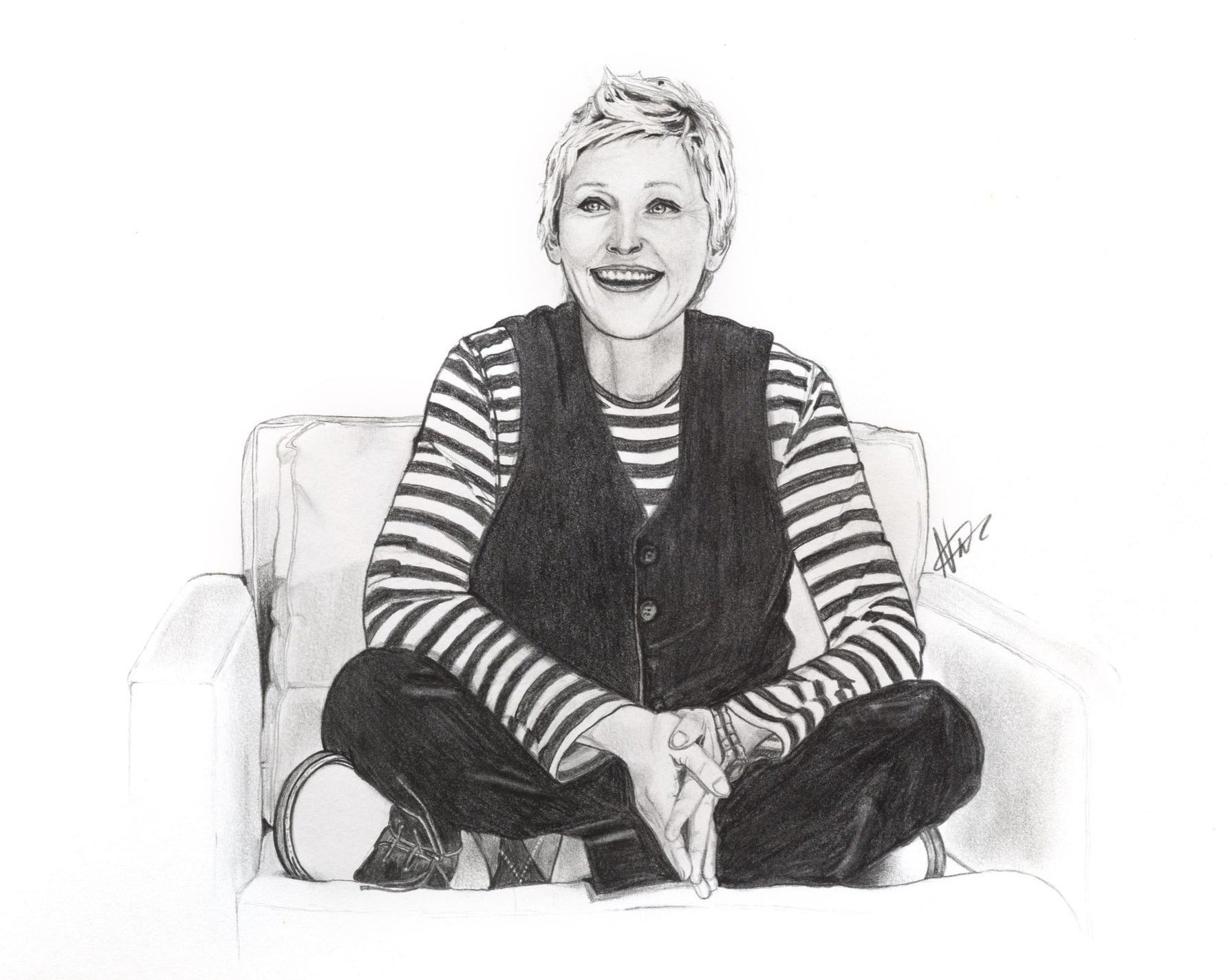 Ellen DeGeneres – The Artwork of Nathan McCarron