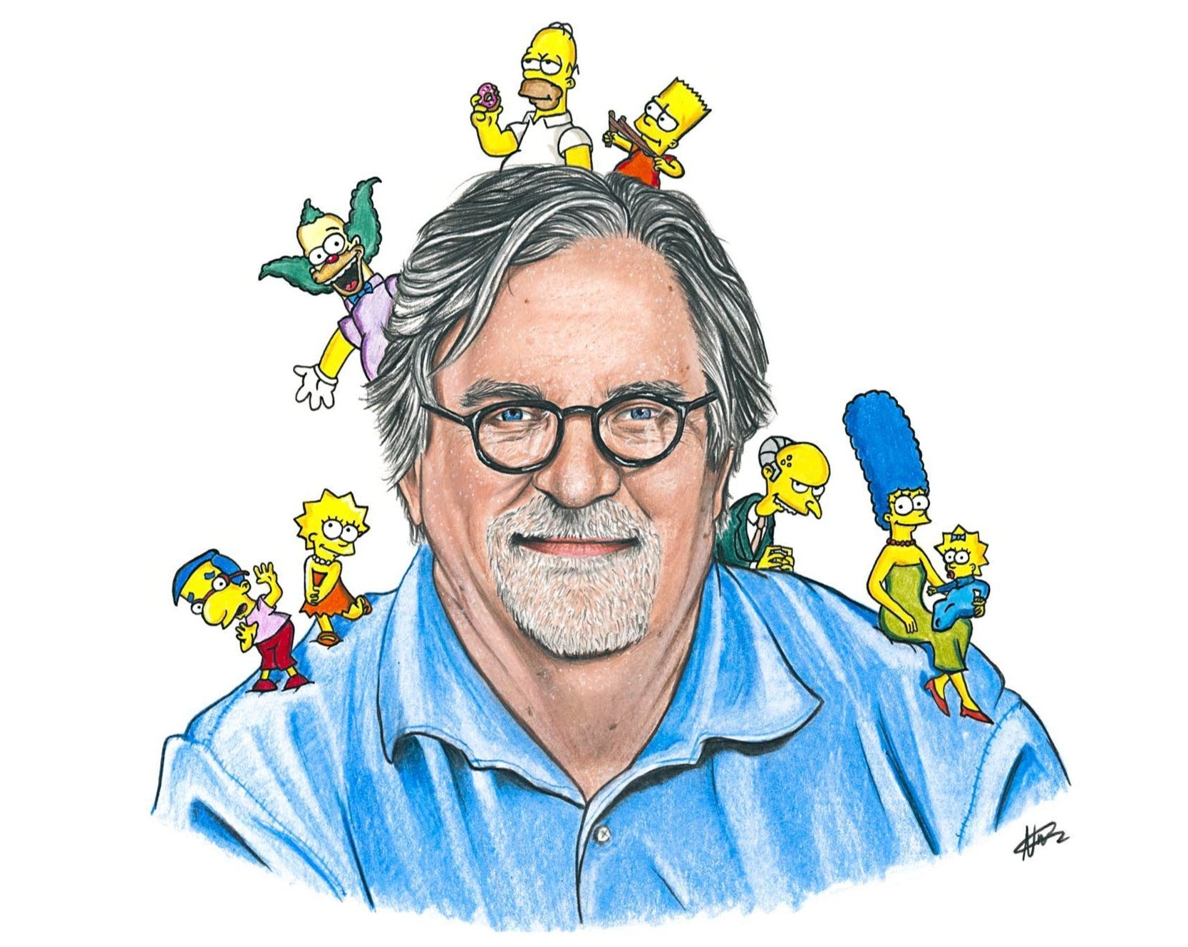 Matt Groening Family And Friends