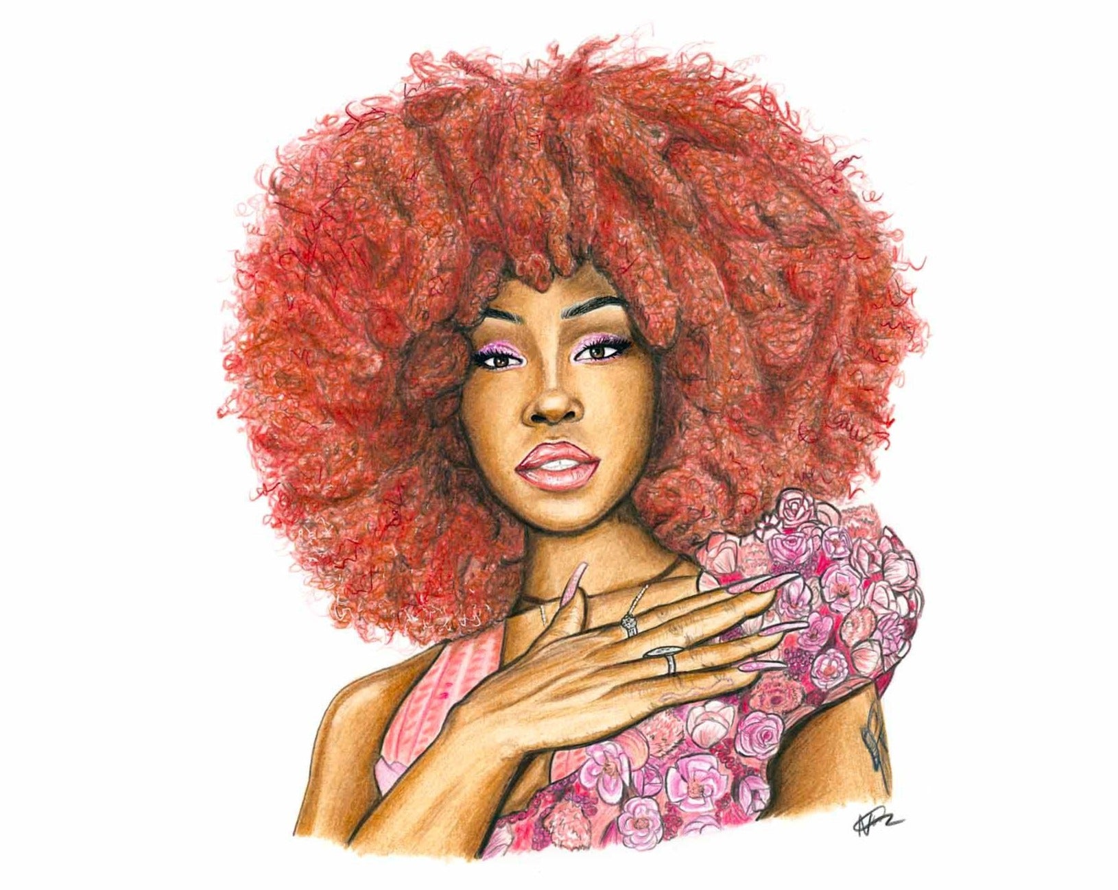 SZA – The Artwork of Nathan McCarron